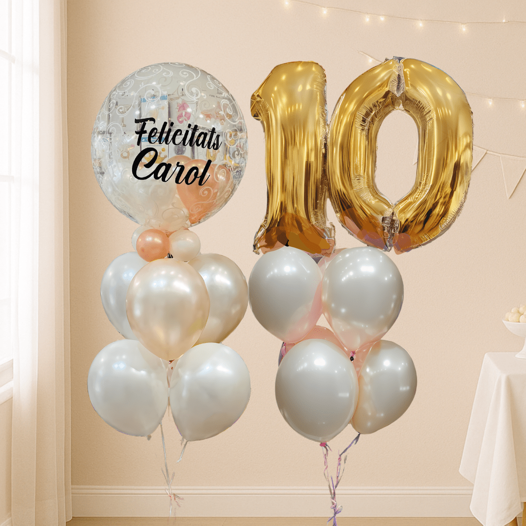 Bouquets de globos con helio personalizados Barcelona – NAROSA